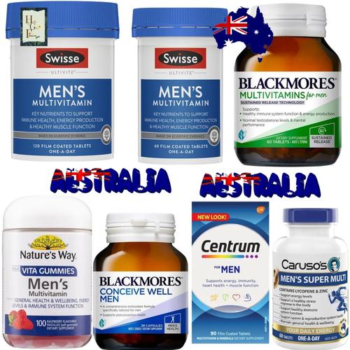 Jual Blackmores Conceive Well Men Energy Support Vitamin 28 Tablets ...