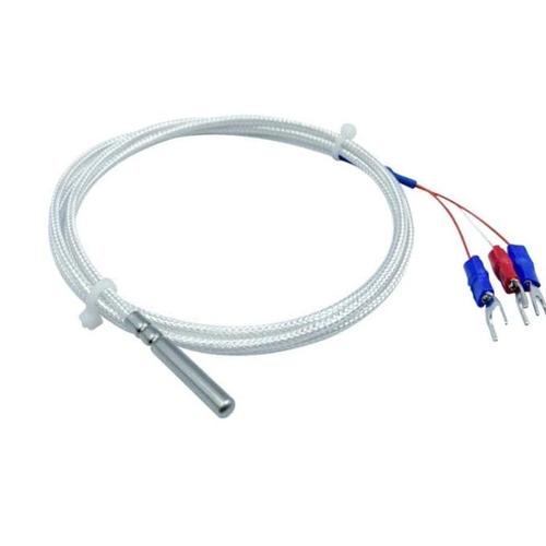 Jual RTD PT100 model kabel sensor suhu PT 100 dengan 3 wire - kabel 1 ...