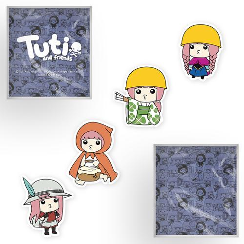 Jual Tuti & Friends Sticker Set - Tuti Cosplay 01 - Jakarta Utara ...