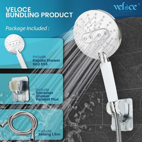 Jual Shower Mandi Kepala Besar 3 Mode Keluar Air | Shower Kamar Mandi ...