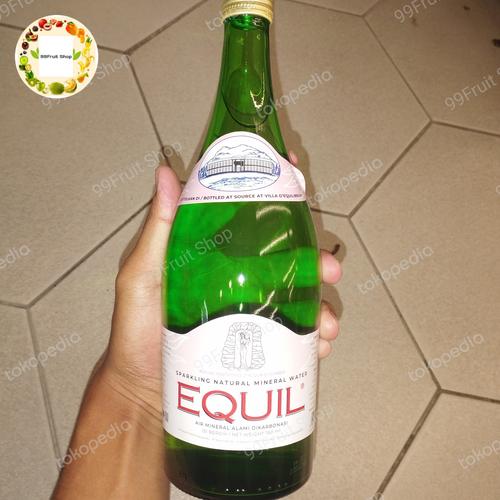 Jual EQuil sparkling natural mineral water | air mineral murni 760ml ...