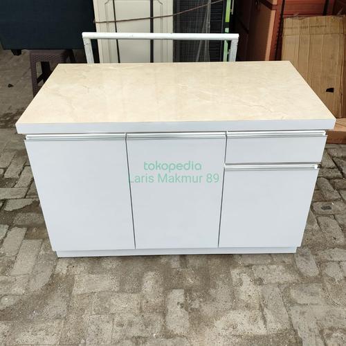 Jual kitchen set dapur / Meja kompor / lemari dapur top granit tile ...
