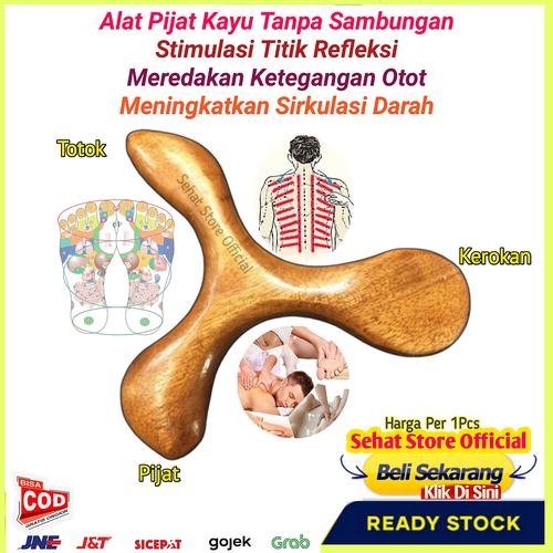Jual Alat Pijat Terapi Tradisional Kayu Segitiga Pijit Kaki Tangan Refleksi - Kota Tangerang ...