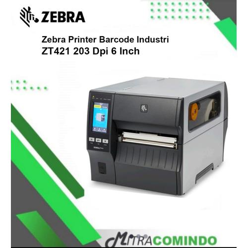 Jual Printer Barcode Zebra ZT421 203 Dpi 6 Inch Garansi Resmi Zebra ...