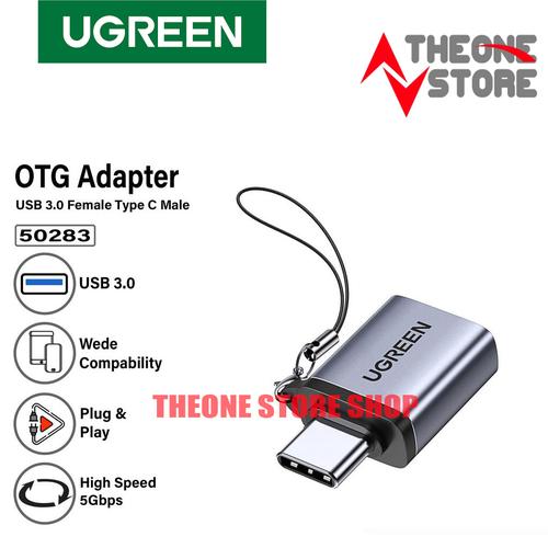 Jual UGREEN Converter Adapter OTG USB 3.0 to Type C - Grey - Kota ...