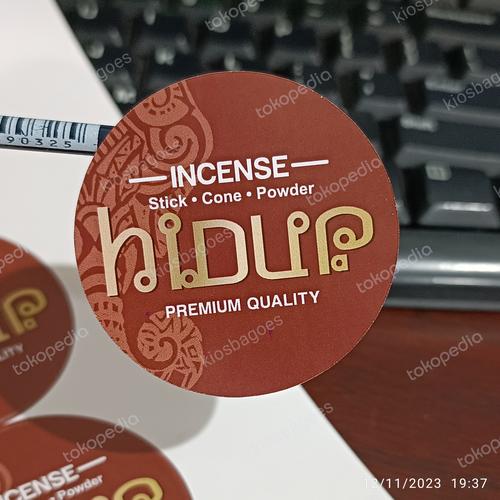 Jual Sticker Label Produk Desain Label Logo Makanan Jasa - Jakarta ...