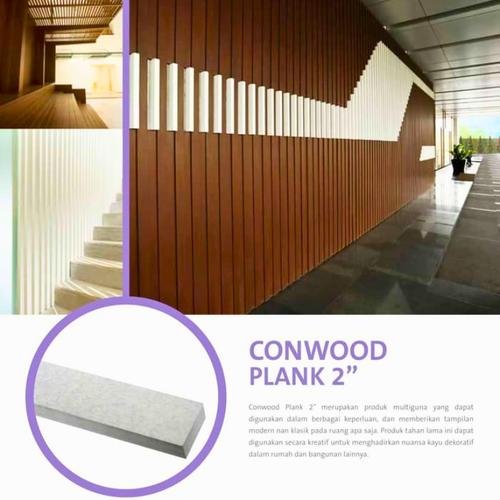 Jual Conwood Plank 2 /Conwood Dinding kayu (50 x 3050 x 25 mm) - Kota ...