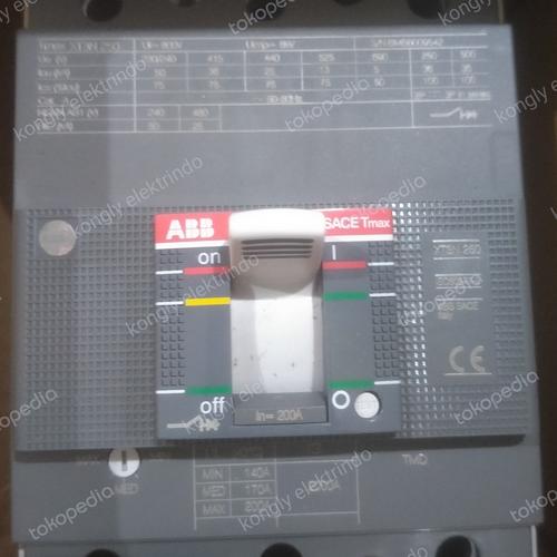 Jual MCCB SACE TMEX XT3N 250A ISDA068058R1 ORIGINAL ABB - Jakarta Pusat ...