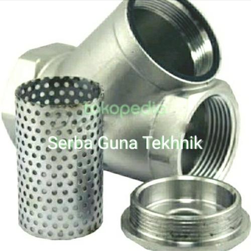 Jual Y Strainer 11/4" inch SS304 Drat Bspt Stainless 304 Saringan ...