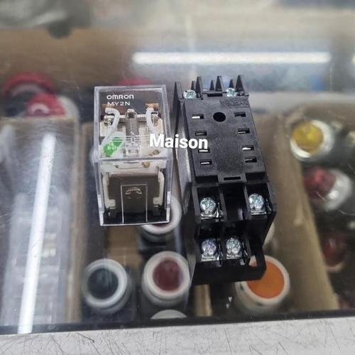 Jual Relay Omron MY2N 24VDC + Socket / my2n 24v dc - relay saja ...