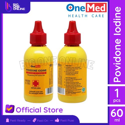 Promo OneMed Ecodine Obat Merah Luka P3K, Larutan Antiseptik Povidone ...