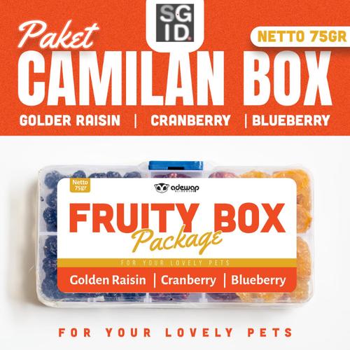 Jual CEMILAN MINI BOX MIX HEMAT : FRUITY - BONDING & TREATS - PELLET ...