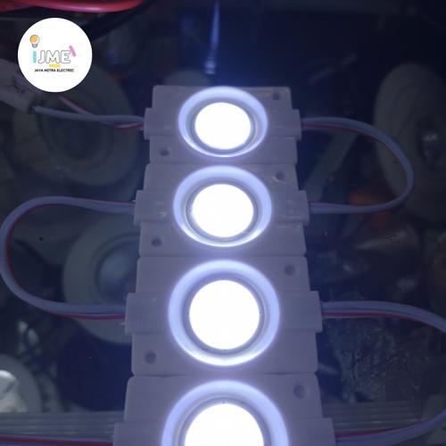 Jual Cahaya Putih COB Bulat 12 Volt 2.4 watt Waterproof LED Module IP65 ...