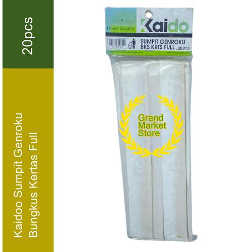 Jual Kaido Sumpit Kayu Genroku / Chopstick Steril Bungkus Full Kertas ...