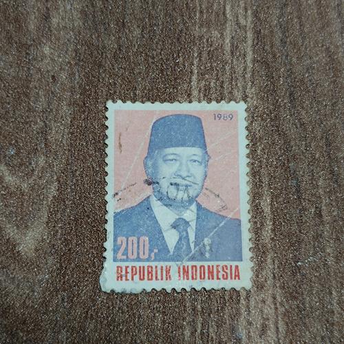 Jual Perangko jadul koleksi langka edisi Pak Soeharto 200 tahun 1989 ...