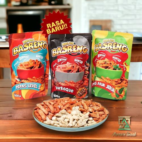 Jual MACJOS BASRENG Cemilan Snack Viral Makroni Macaroni Jaos goreng ...