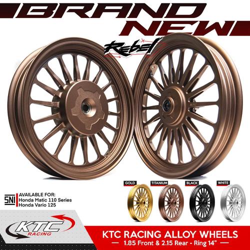 Jual VELG KTC RACING RABEL PALANG 18 VARIO 110/BEAT/SCOOPY/UK 185/215 ...