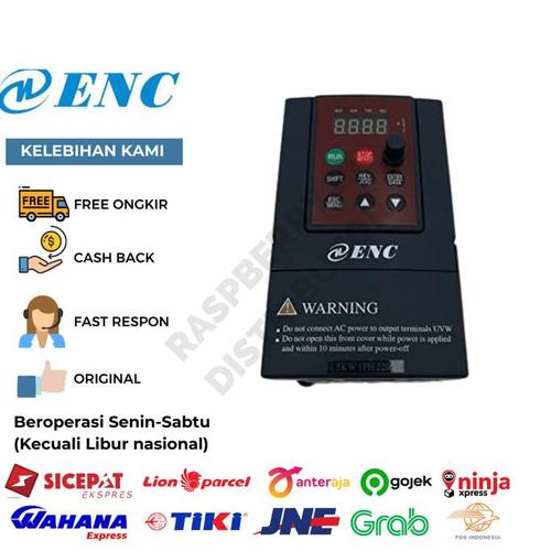 Jual INVERTER ENC-EDS-A200-2S0015N 1,5Kw 1PHASE 220/230V 7,8A SINGLE ...