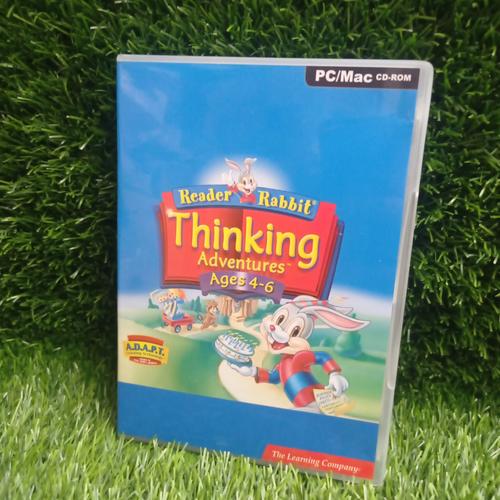 Jual cd rom reader rabbit thinking adventures (age 4-6) - Jakarta Selatan - kaset_fisik | Tokopedia