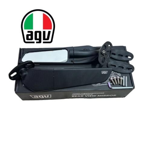 Jual SPION WINGLET AGV ORIGINAL FULL CNC BLACK SERIES FULL CNC KACA ...