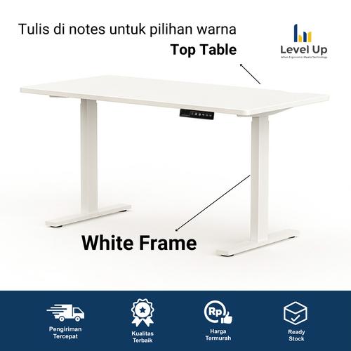 Jual Fullset Meja Elektrik ALVA Smart Adjustable Standing Desk Single ...