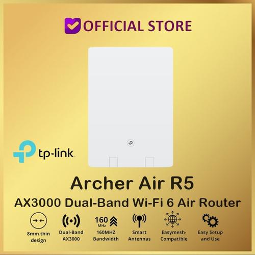 Promo Tp-Link Archer Air R5 AX3000 Dual-Band Gigabit Wi-Fi 6 Air Router ...