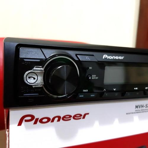 Jual EL TAPE HEAD UNIT SINGLE DIN PIONEER MVH-S215BT BLUETOOTH USB AUX ...