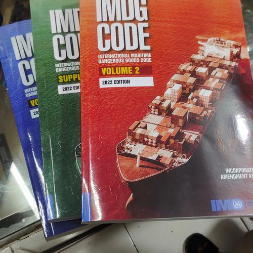 Jual Buku IMDG CODE 2022(ada 3 buku) sov cover - Jakarta Timur - Kios pustaka | Tokopedia