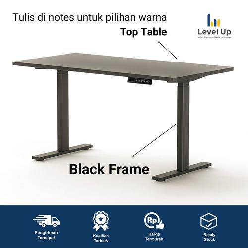 Jual Fullset Meja Elektrik ALVA Smart Adjustable Standing Desk Single ...
