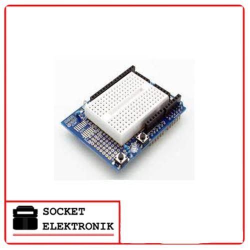 Promo Prototype Shield Mini Breadboard Untuk Arduino Protoshield