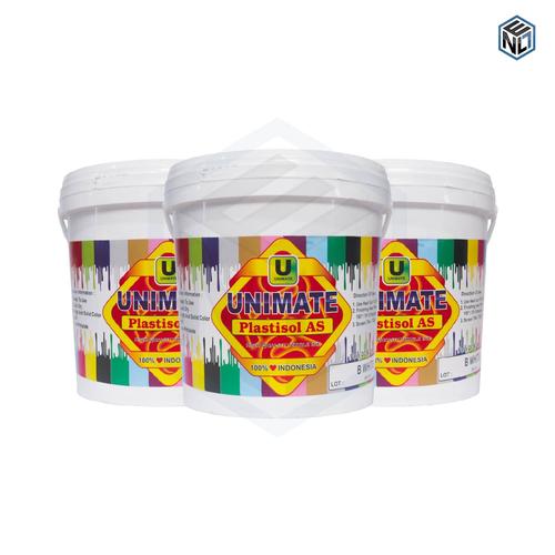 Jual Tinta Plastisol Unimate Kemasan 5 Kg Warna Solid Seri AS - AS Yellow 5Kg - Kab. Bantul ...
