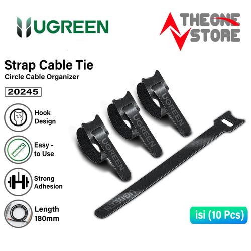 Jual UGREEN Strap Pengikat Perekat Kabel Multifungsi Cable Tie Ties ...