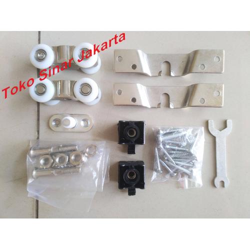Jual Roda Rel Rell Pintu Dorong Geser Track Wheel Sliding Door - Kab ...