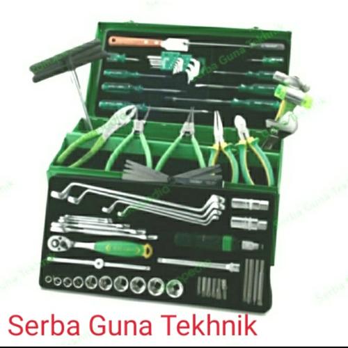 Jual Kunci Mekanik Toolkit Set 59 Pcs Tekiro Mechanic Tools Box ...