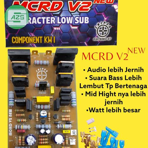 Jual New MCRD V2 Power Amplifier PCB FR4 Modif By BME - Kab. Jember - RN elektronik | Tokopedia
