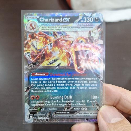Jual Pokemon TCG Indonesia Charizard EX sv3s 098/170 RR - Kota ...