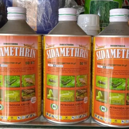 Jual Sidamethrin 500EC, 400 ml, Insektisida sipermetrin 50g/l, u/ ulat ...