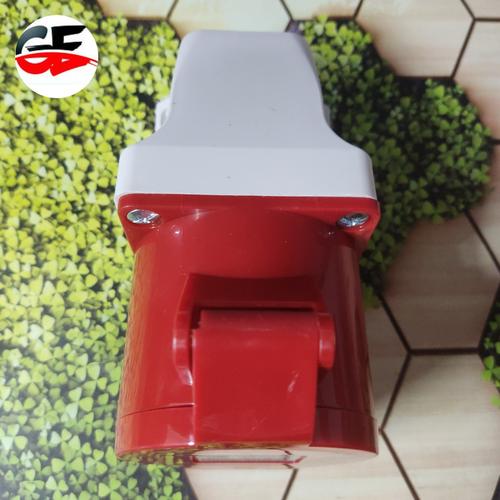Jual CEE 125 5 Pole 32A Industrial Surface Mounting Socket Genset 5P ...