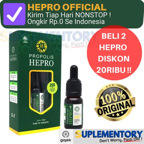 Promo Propolis Hepro Original Trigona Obat Paru Asam Urat Kolesterol ...