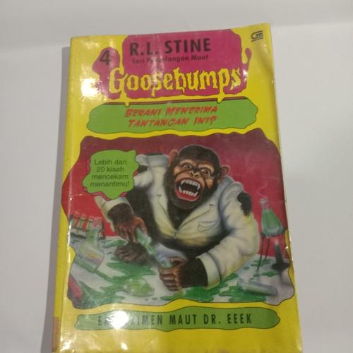 Jual goosebumps eksperimen maut dr EEEK - Kab. Bantul - FINCO BOOK ...