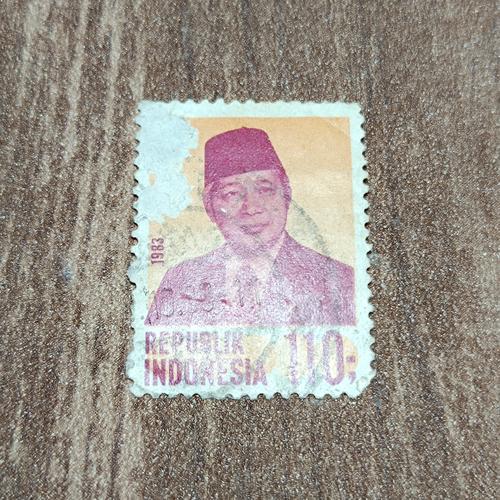 Jual Perangko jadul koleksi langka edisi Pak Soeharto 110 tahun 1983 ...