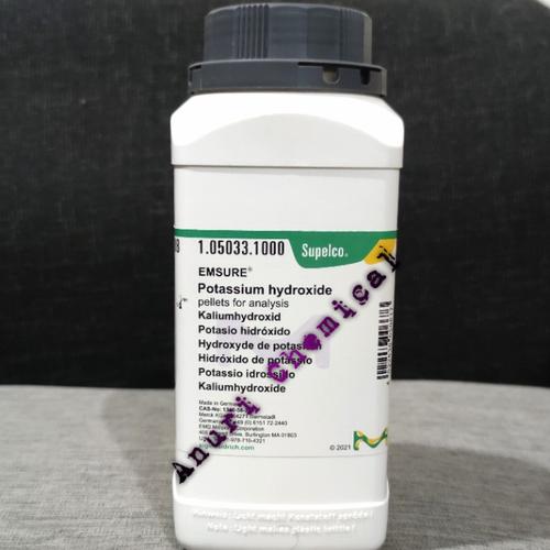 Jual Potassium hydroxide | Potasium hidroksida | KOH | 105033 merck | 5 ...