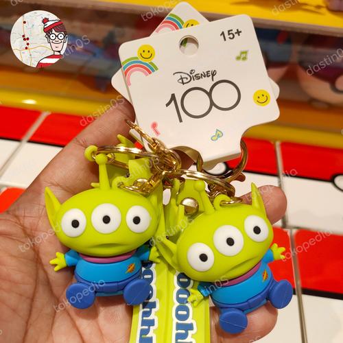 Jual TOY STORY Alien Key Ring Hanging Plush Phone Strap Disney Miniso ...