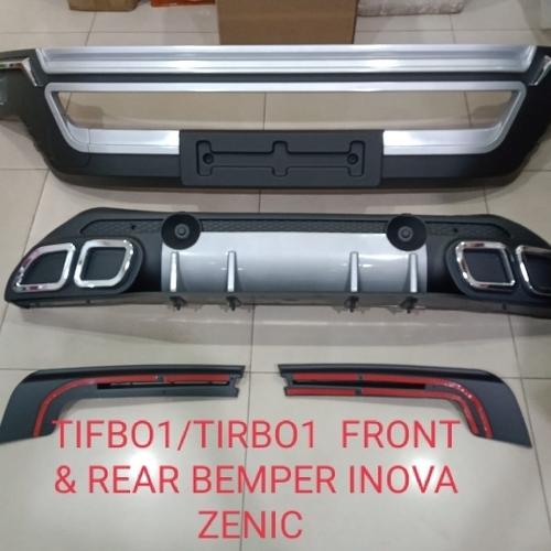 Jual Bemper Bumper Body Kit Bodykit Depan Belakang Toyota Kijang Innova ...