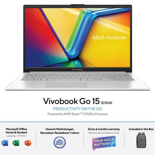 Jual ASUS VIBOOK GO 15 RYZEN 3 7000 SERIES 8GB/512GB - Kota Bekasi ...