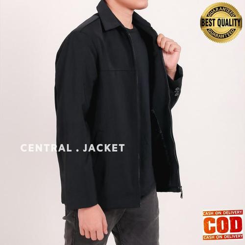 Jual hay Semi Jas Pria - Jaket Semi Jas High Quality - Hitam, M ...