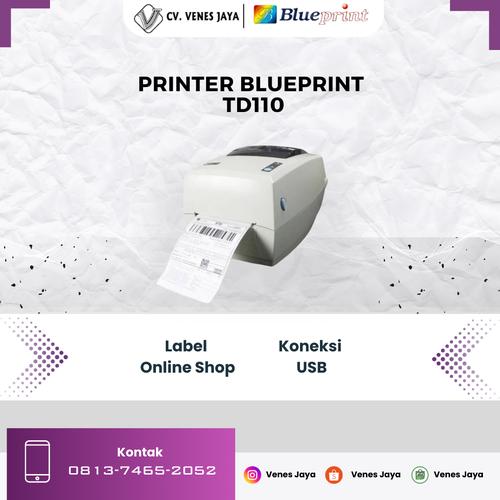 Jual PRINTER BARCODE THERMAL BLUEPRINT TD110 - Kota Padang - Cipta ...
