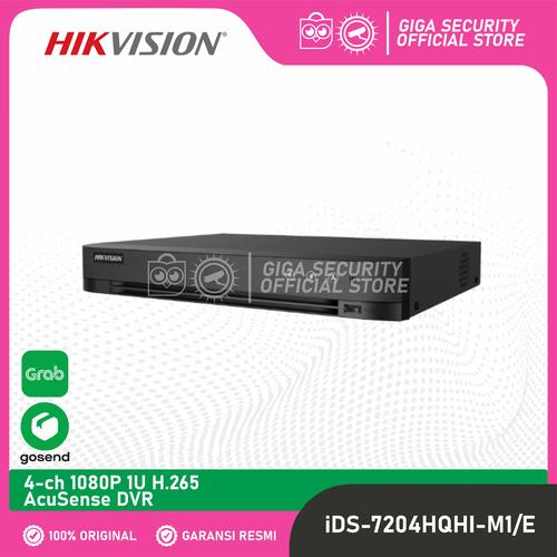 Jual DVR HIKVISION 4CH IDS 7204 HQHI-M1/E 2MP UP TO 4MP ACUSENSE - Kota ...