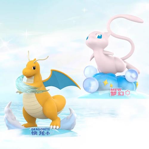 Jual ORIGINAL Funism Pokemon Figure Dragonite Mew 10.5cm Legendary ...