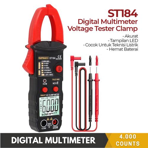 Promo Tang Amper Clamp Multitester Digital Multi Meter Tester Volt ...